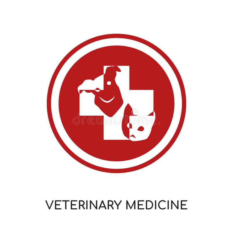 Veterinary Symbol For Your Design Stock Vector - Illustration of mammal ...