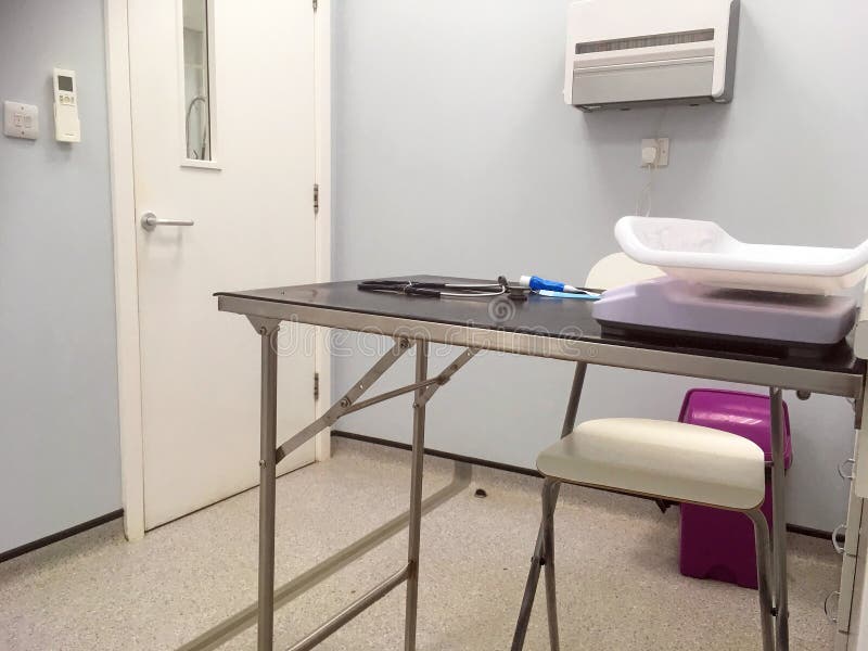 Veterinary Surgeons Consulting Room. Stock Image - Image of stethoscope ...