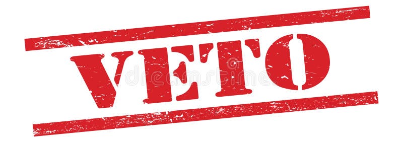 Veto Stamp Stock Illustrations – 246 Veto Stamp Stock Illustrations ...