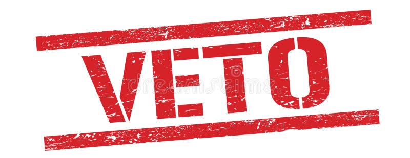 VETO Text on Red Vintage Lines Stamp Stock Illustration - Illustration ... VETO Text on Red Vintage Lines Stamp Stock Illustration - Illustration ...