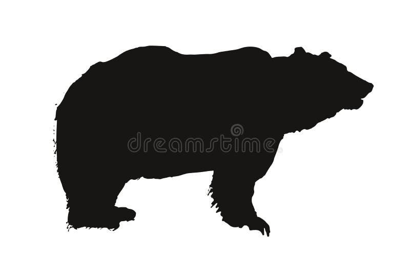 Vetor Animal Logo Symbol Do Urso Preto Ilustração do Vetor - Ilustração ...