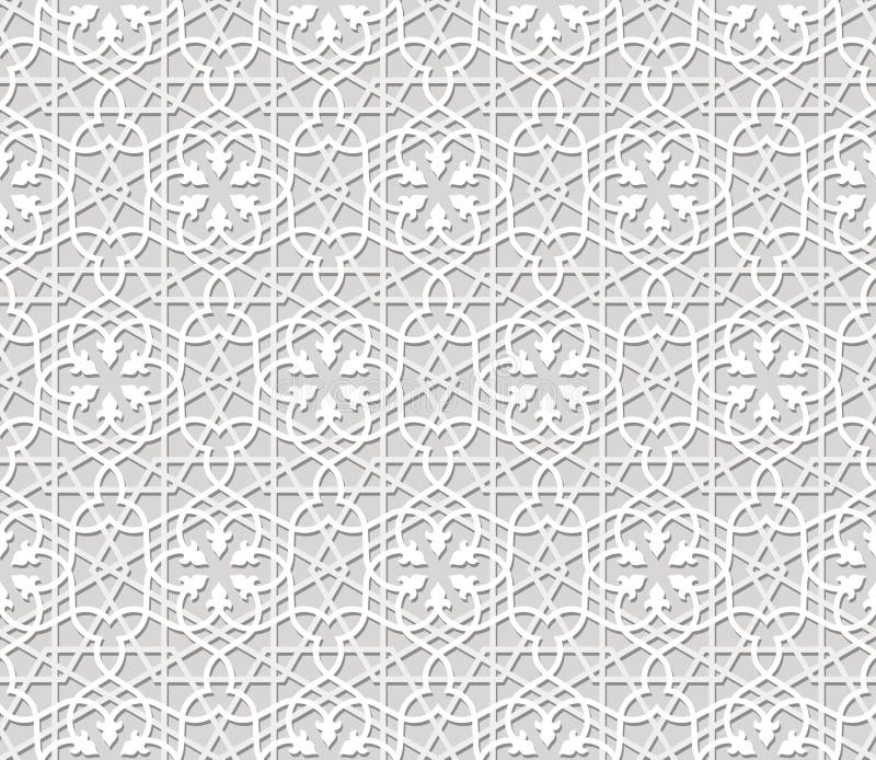 Arabic pattern stock vector. Illustration of pattern - 47742555