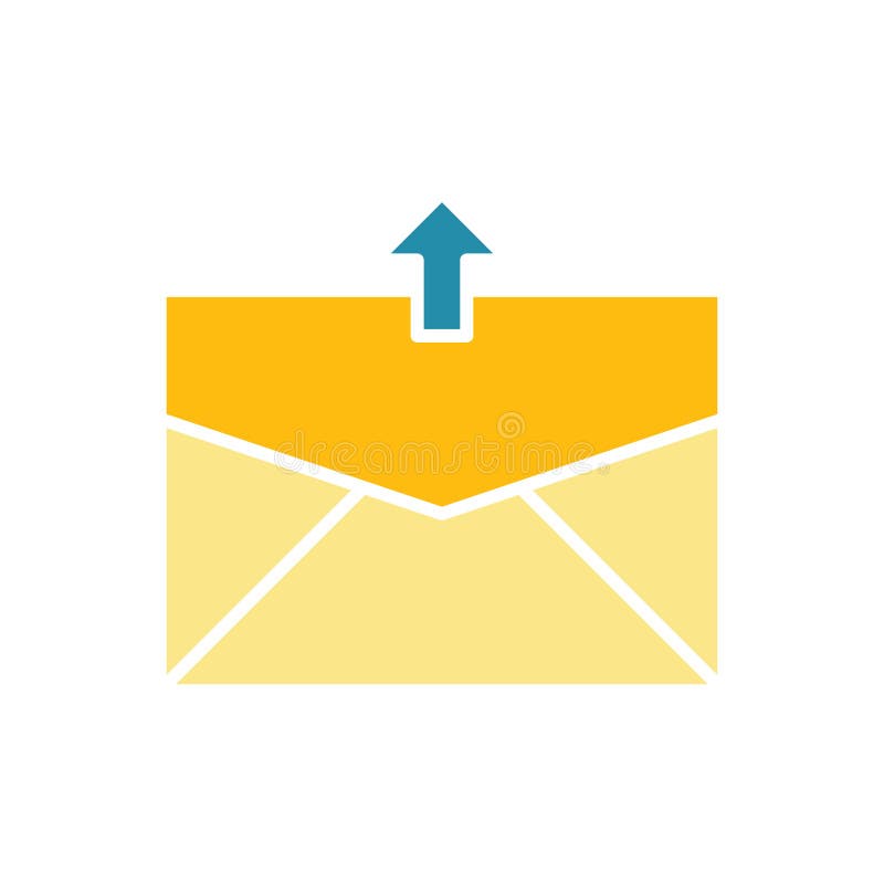 Vetor De Design De ícone Simples De Email Ilustração do Vetor ...