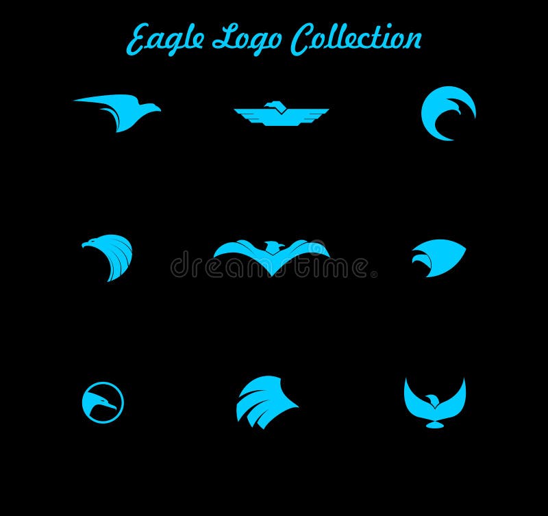 Vetor De Eagle Logo Collection, Eagle Company Logo Ilustração do Vetor ...