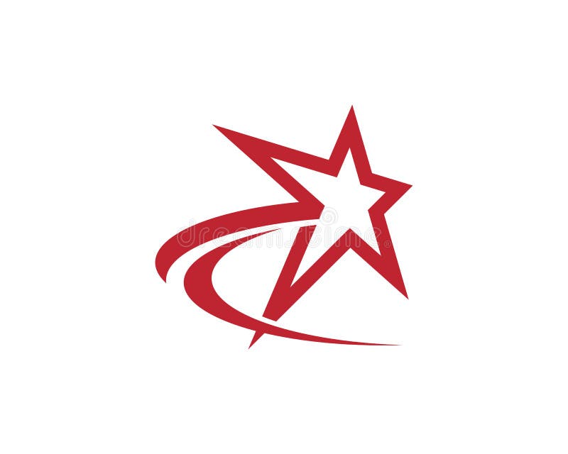 Modelo de Logótipo Estrela ilustração do vetor. Ilustração de seta ...