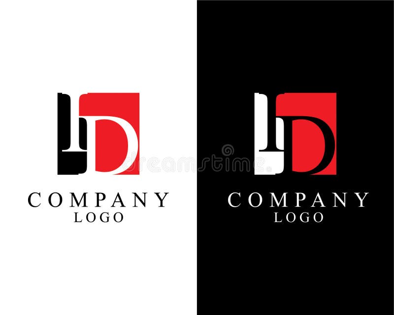 Vetor De Modelo De Logotipo Inicial Da Empresa Iddi Ilustração do Vetor ...