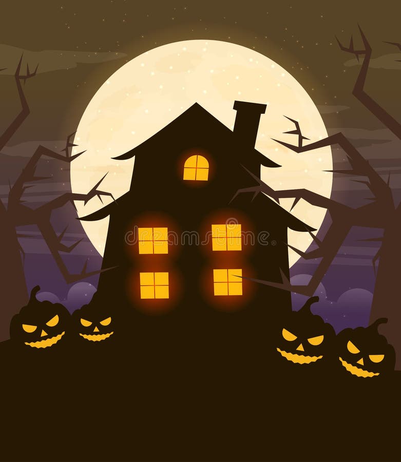 Vetor De Projeto Plano De Fundo Halloween Ilustração do Vetor ... Vetor De Projeto Plano De Fundo Halloween Ilustração do Vetor ...