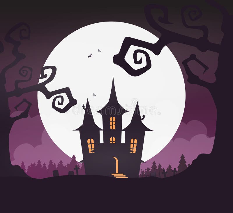 Vetor De Projeto Plano De Fundo Halloween Ilustração do Vetor ... Vetor De Projeto Plano De Fundo Halloween Ilustração do Vetor ...