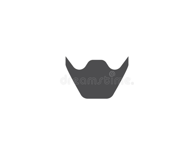 Vetor Do Logotipo Do Bigode Ilustração do Vetor - Ilustração de cara ...