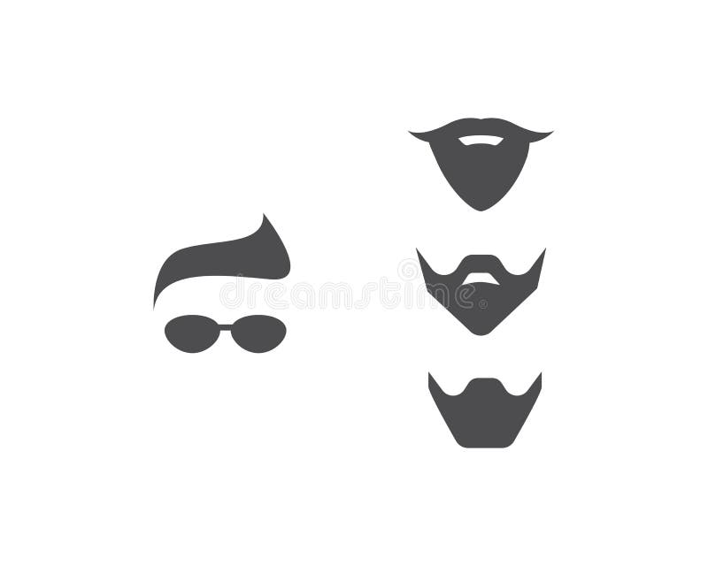 Vetor Do Logotipo Do Bigode Ilustração do Vetor - Ilustração de selo ...