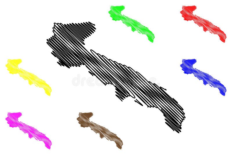 Vetor do mapa de Apulia ilustração do vetor. Ilustração de textura ...