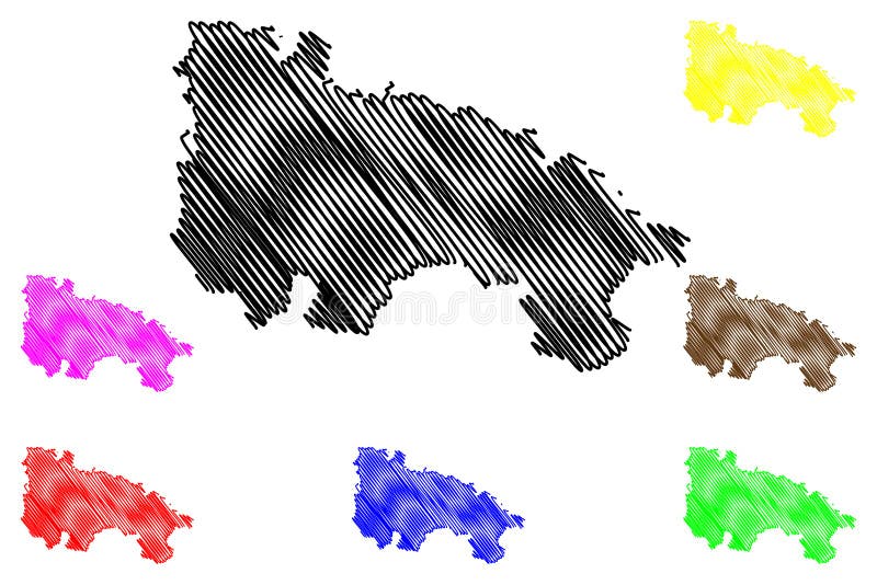Vetor do mapa de La Rioja ilustração do vetor. Ilustração de limite ...