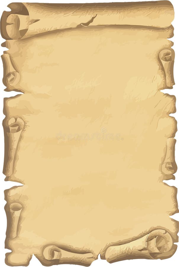 Vetor do papiro ilustração do vetor. Ilustração de velho - 9006320