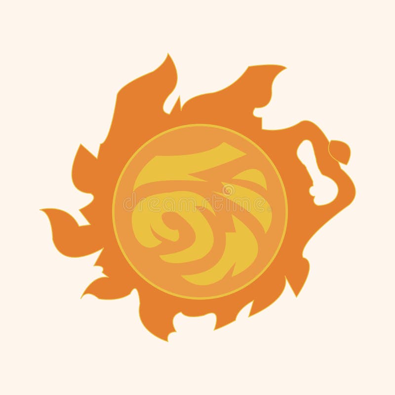 Elementos Do Tema Do Dia Ensolarado Do Tempo Ilustração do Vetor ...