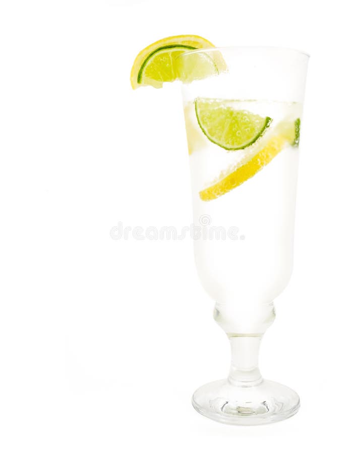 Vetro Di 7up Con Il Limone E La Limetta Immagine Stock - Immagine di ...