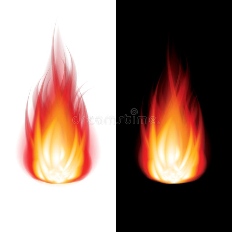 Vettore in Bianco E Nero Del Fondo Del Fuoco Illustrazione Vettoriale ...