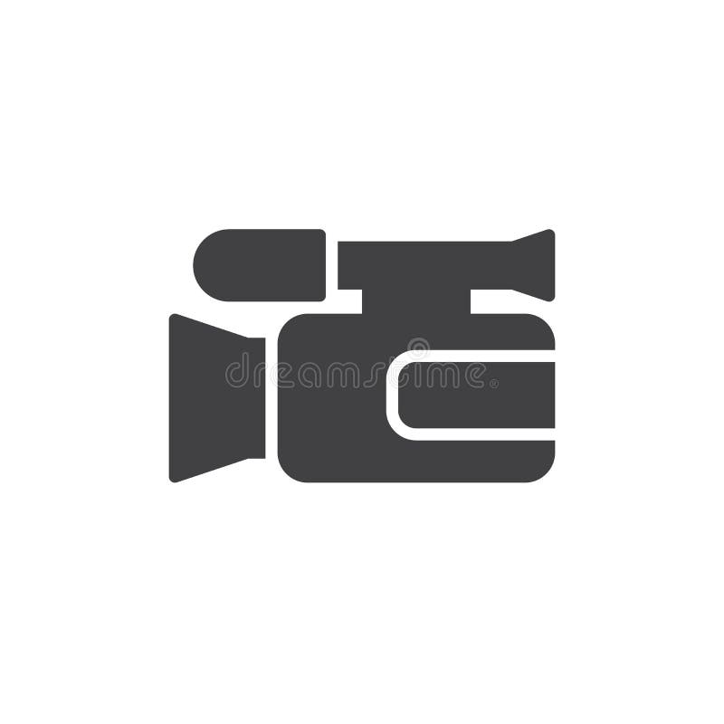 Icona Di Vettore Della Videocamera Illustrazione Vettoriale ...