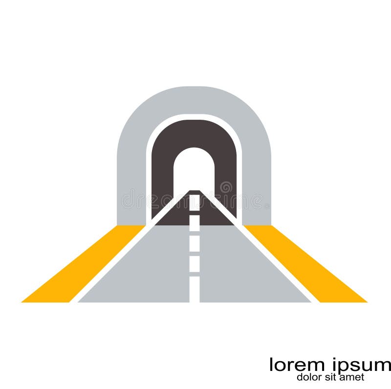 Logo Creativo Della Curvatura Della Strada Illustrazione Vettoriale ...