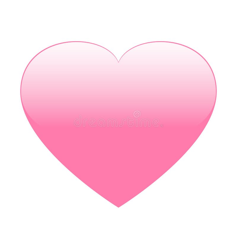 Vettore rosa del cuore illustrazione vettoriale. Illustrazione di ...