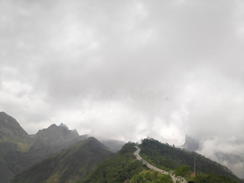 Vew Mountain in java stock photo. Image of morning, mountain - 264162940