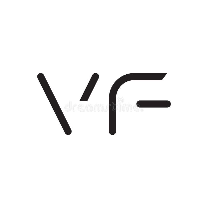 Vf Initial Letter Vector Logo Icon Stock Vector - Illustration of ...