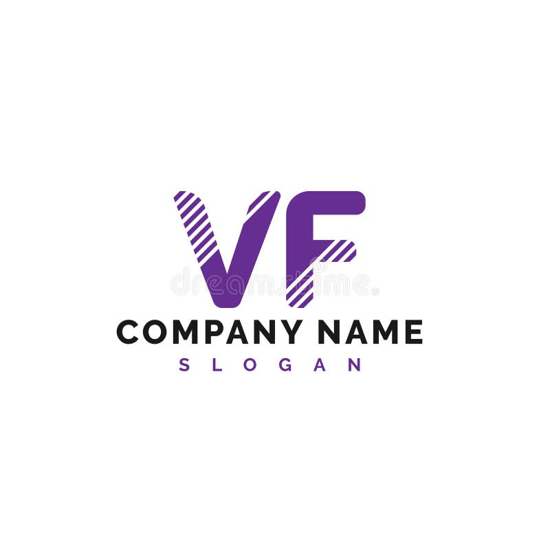 VF Letter Logo Design. VF Letter Logo Vector Illustration - Vector ...