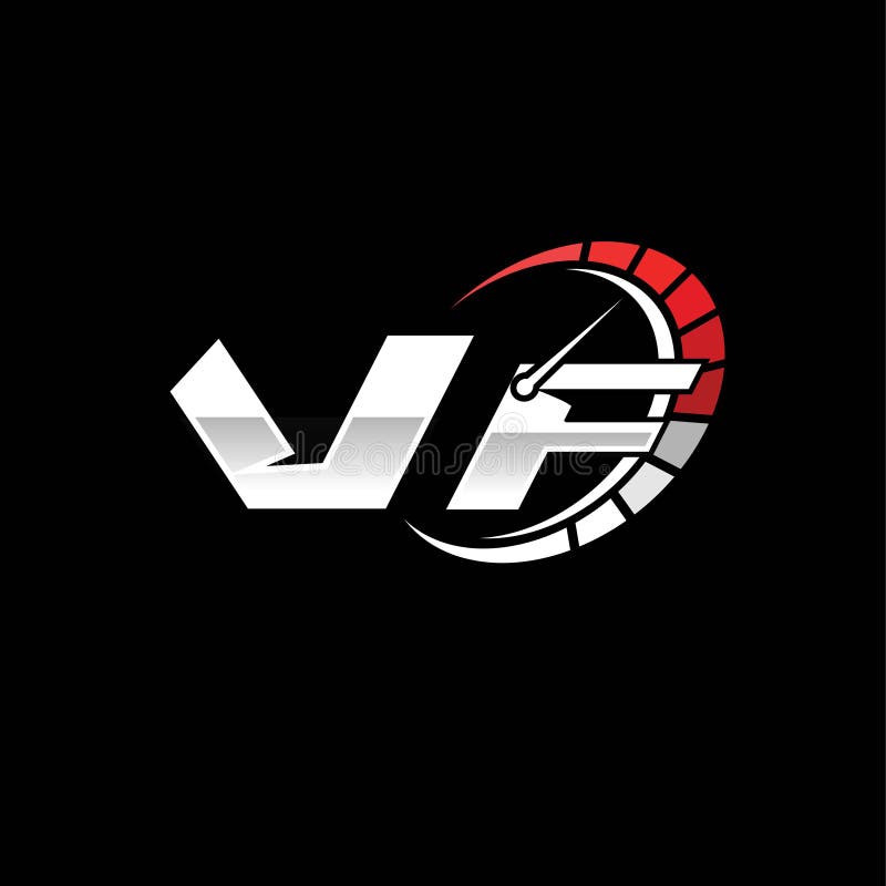 VF initial logo design stock illustration. Illustration of logo - 165995089