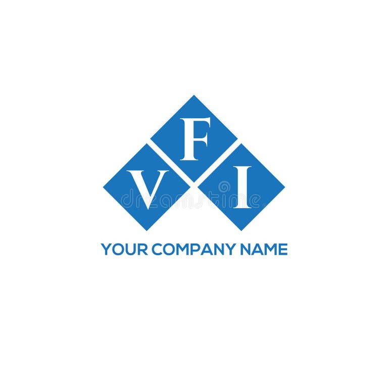 VFI Letter Logo Design on WHITE Background. VFI Creative Initials ...