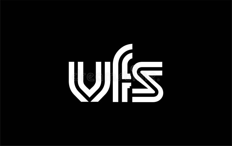 VFS Creative Unique Modern Letter Logo Design Stock Illustration ...