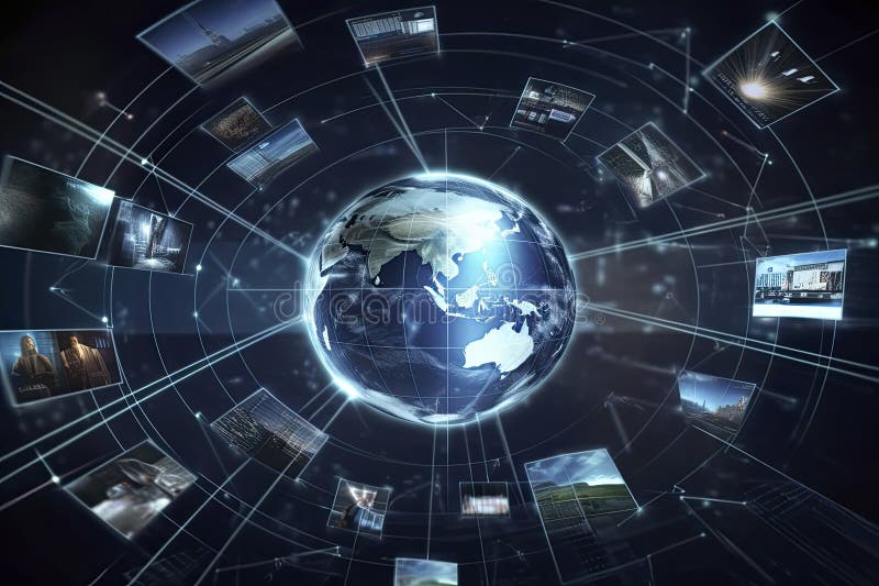 VFX Digitally Generated Background with Virtual Social Media Reality ...