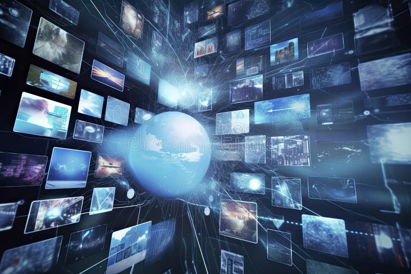 VFX Digitally Generated Background with Virtual Social Media Reality ...