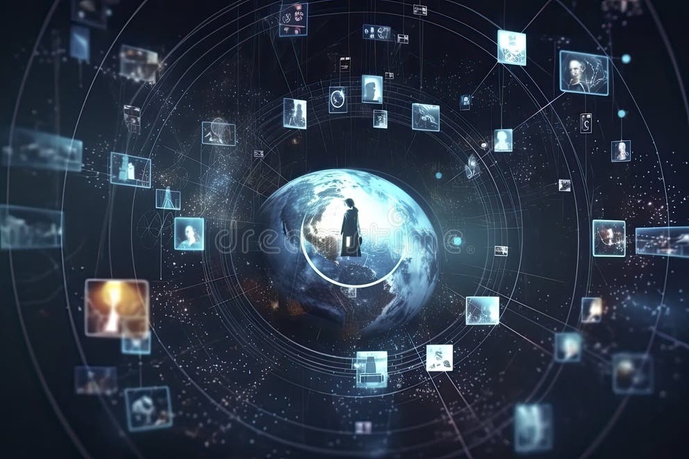 VFX Digitally Generated Background with Virtual Social Media Reality ...