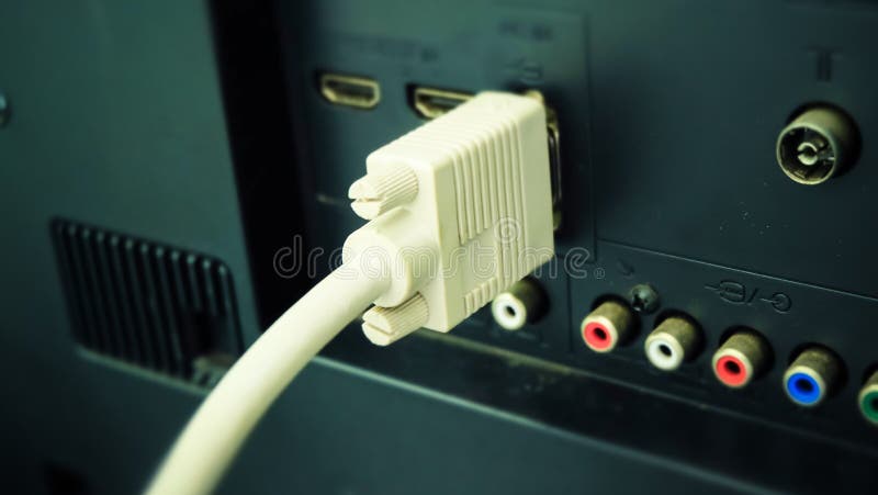 VGA Cable stock photo. Image of chip, monitor, board - 96597686