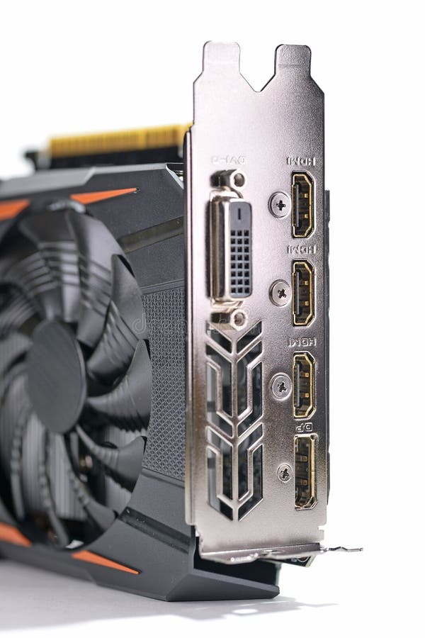 Vga card stock photo. Image of isolated, computer, chip - 34724664