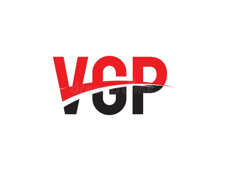 VGP Letter Initial Logo Design Vector Illustration Stock Vector ...