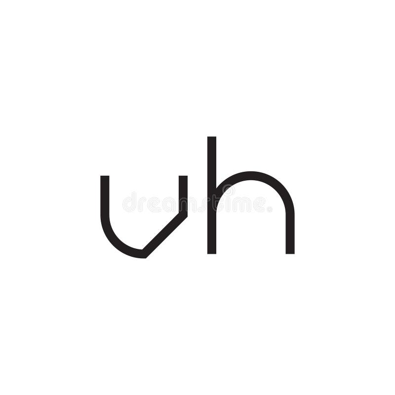 Vh Initial Letter Vector Logo Icon Stock Vector - Illustration of ...