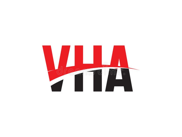 VHA Letter Initial Logo Design Vector Illustration Stock Vector ...