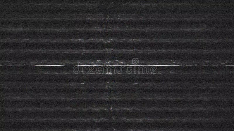 VHS Glitches Imitation, Static Noise Interference, Abstract Bg. Stock ...