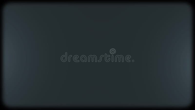 VHS Interference on a Black and White Screen of a Cathode Ray Tube ...