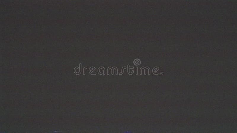 VHS Flickering, Defects, Noise and Artifacts on Gray TV Screen. Effect ...