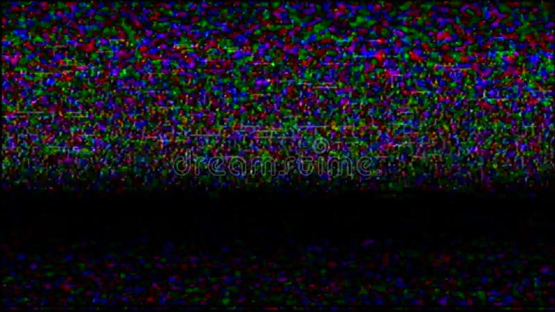 Test Tv. Test Signal. Vhs. Error Video Recording. Stock Video - Video ...