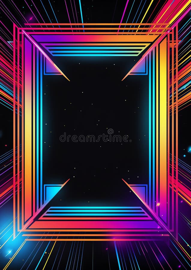 VHS Tape Style Frame 80s Retro Nostalgic Stock Illustration ...