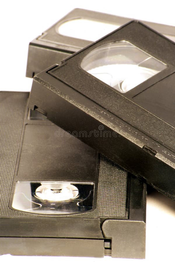 VHS tapes stock image. Image of communication, visual, film - 246053