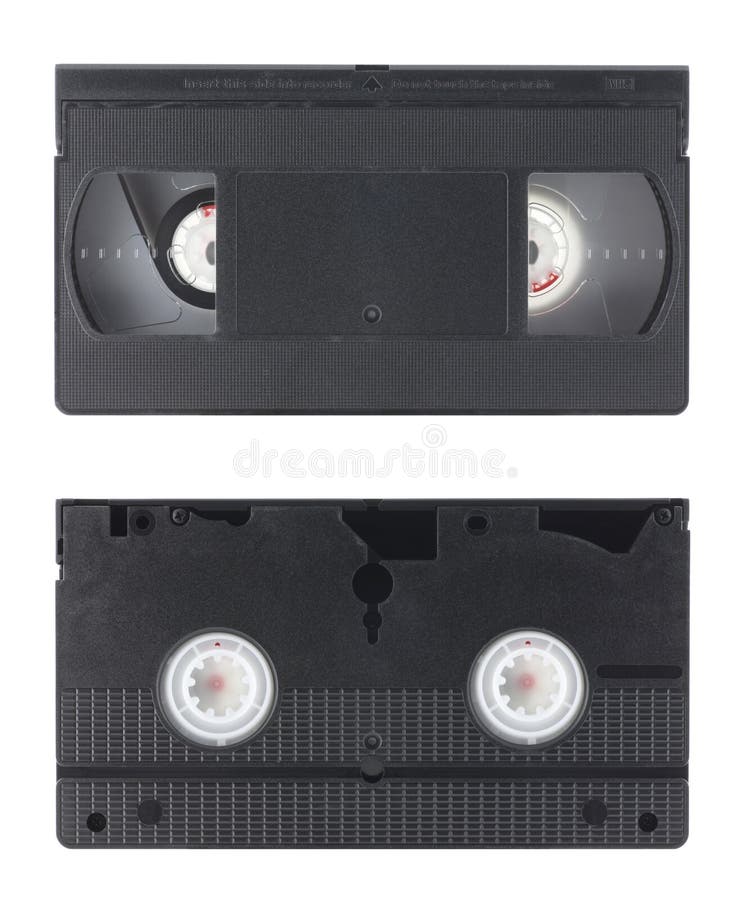CD versus VHS. stock foto. Image of bioskoop, opslag - 23940518