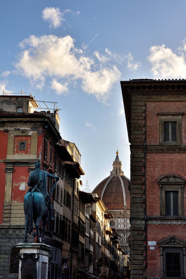 Via di Firenze XXXIV fotografia stock. Immagine di eredità - 101389798