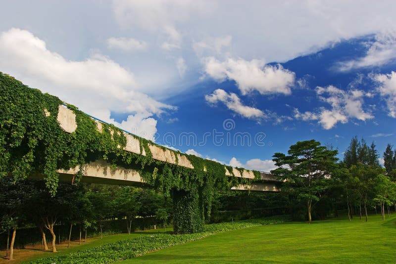 Viaduct View from Hill, Knaresborough, England Stock Photo - Image of ...