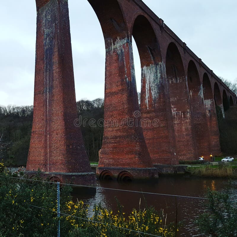 Viaduct In Whitby Over The Esk. Stock Photo - Image of high, track: 8361654