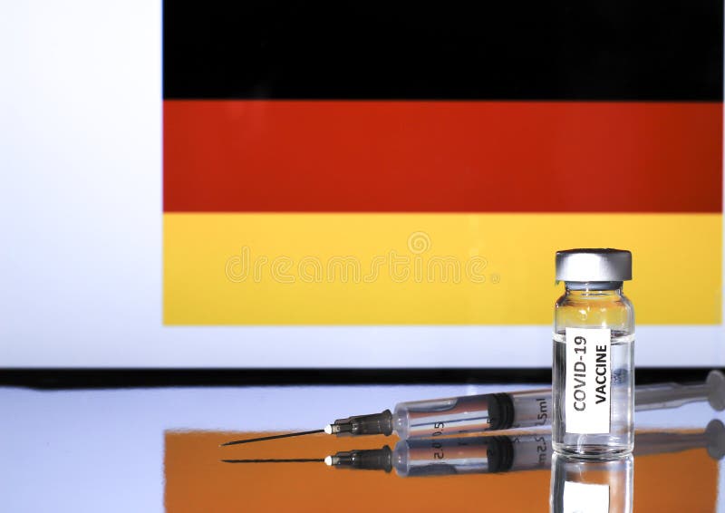 Vial with Covid Vaccine and Syringe Stock Image - Image of syringe ...