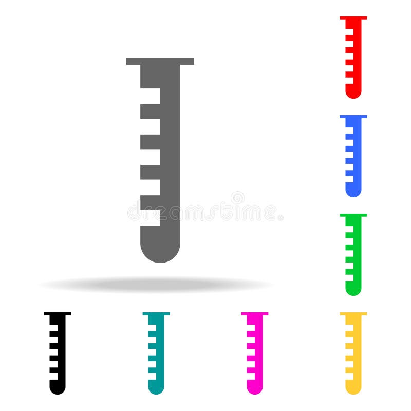 Vial Icon. Elements in Multi Colored Icons for Mobile Concept and Web ...
