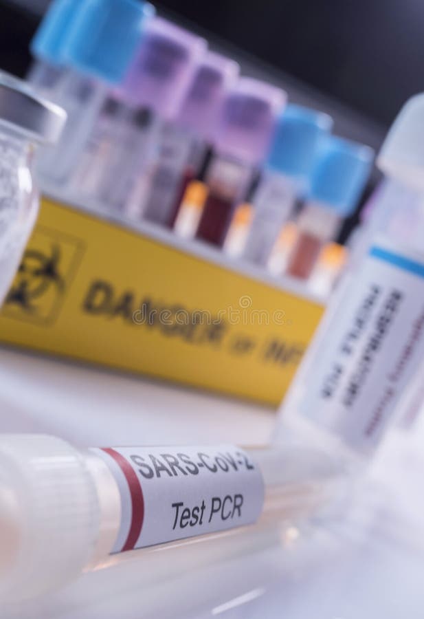 Vial Pcr De SarsCov2 Coronavirus Stock Image - Image of death ...